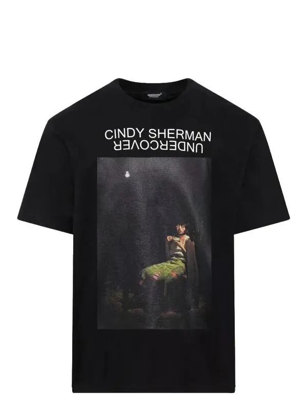 Undercover Cindy Sherman Untitled 300 Graphic-print T-shirt - Black