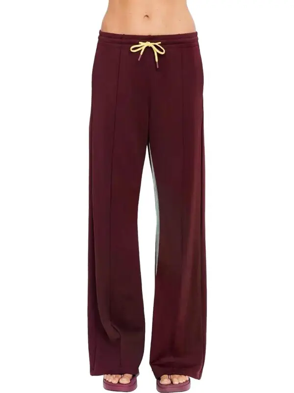 The Upside Marnie Wide-leg Track Pants - Brown
