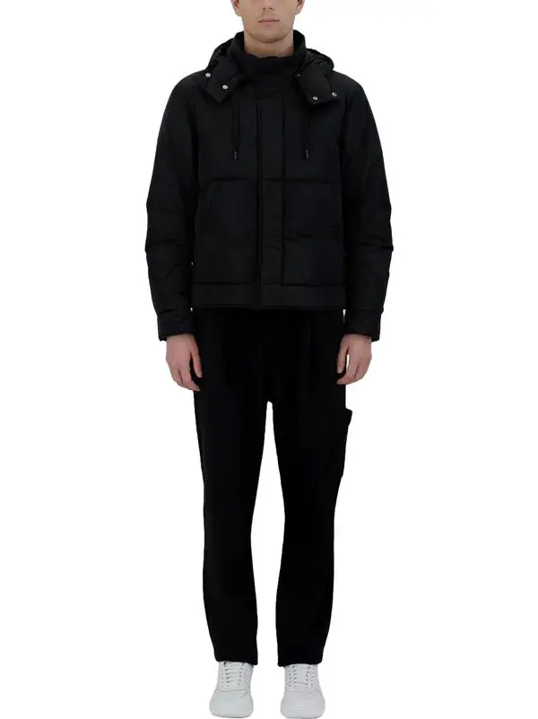 Herno Hooded Padded Jacket - Black