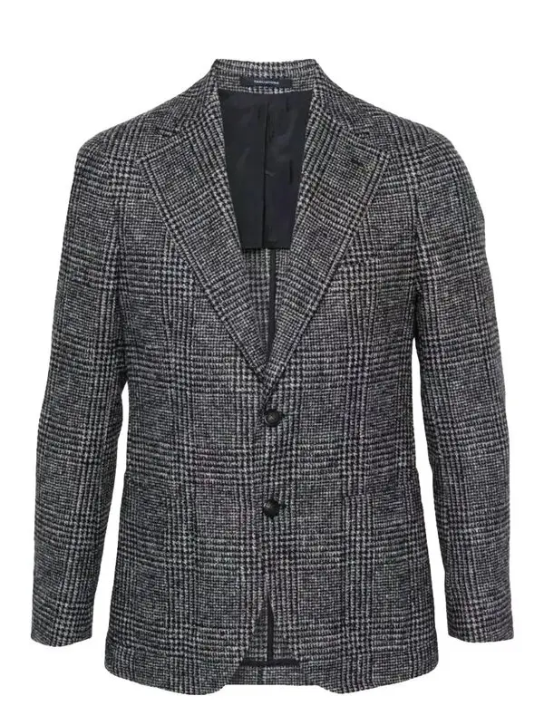 Tagliatore Prince Of Wales Blazer - Grey