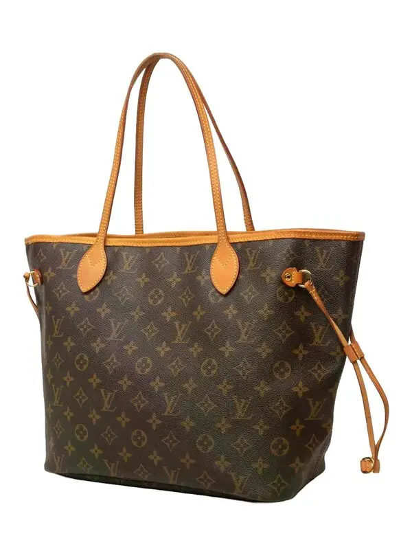 LOUIS VUITTON 2008 Monogram Neverfull Mm Tote Bag - Brown