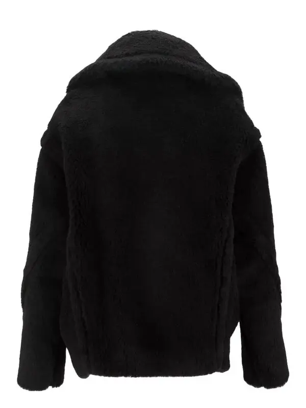 Max Mara Teddy Double-breasted Jacket - Black