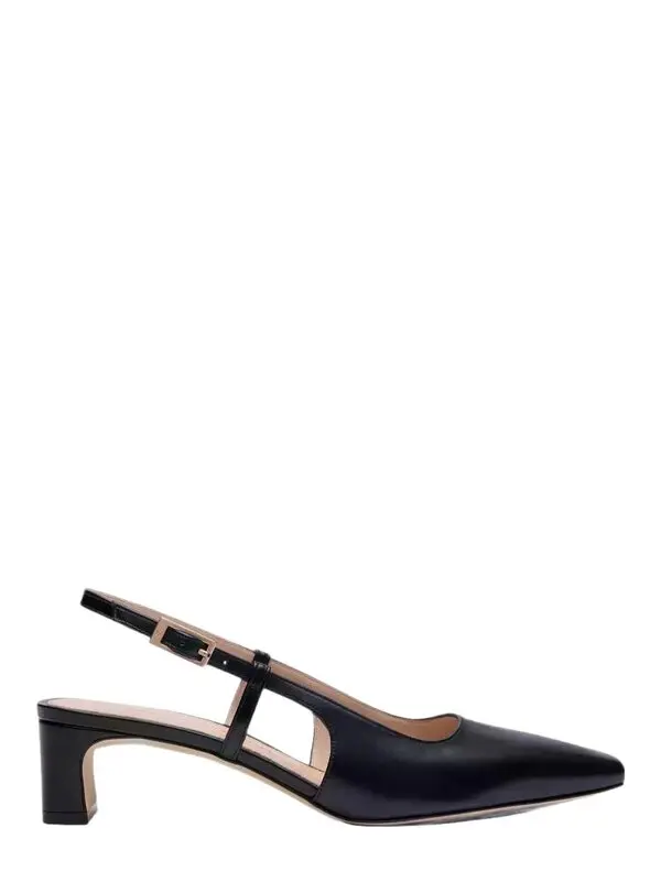 STUART WEITZMAN Baby Babette Leather Pumps - Black