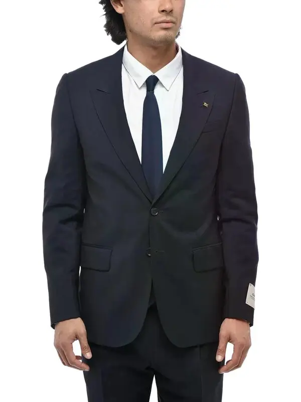 Corneliani Single-breasted Peak-lapel Suit - Blue