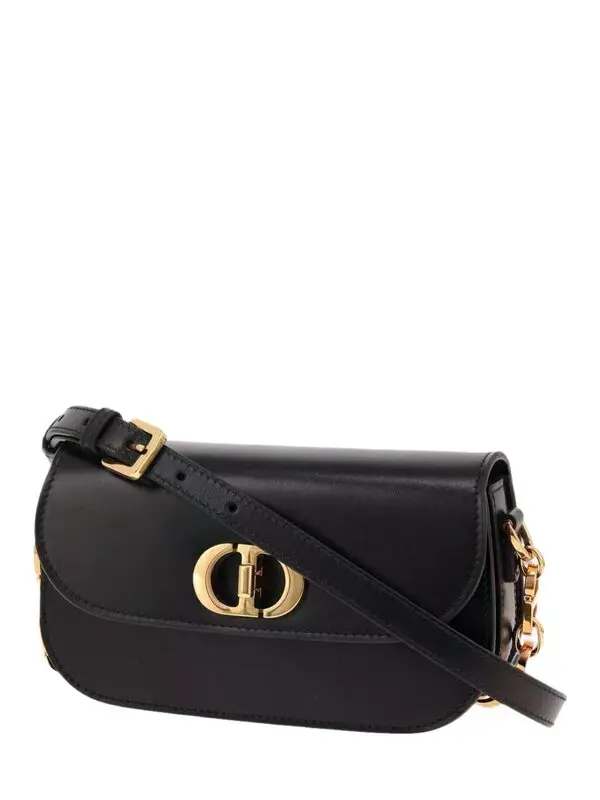 Dior 30 Montaigne Avenue Shoulder Bag - Black