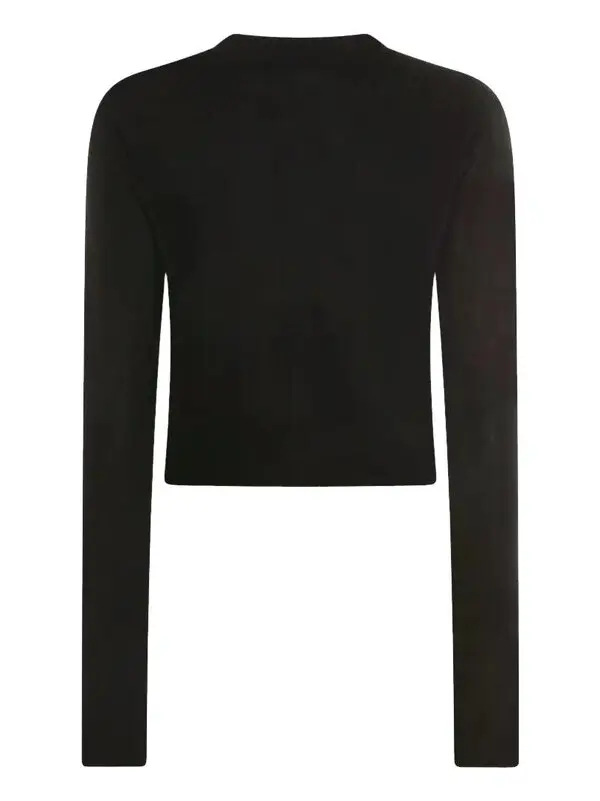 VIVIENNE WESTWOOD Orb Embroidered Cardigan - Black