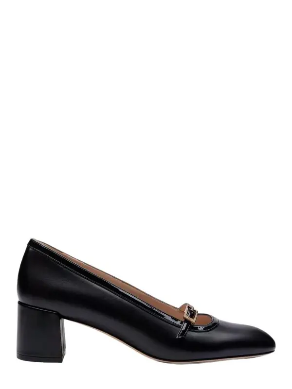 STUART WEITZMAN Georgie Buckle-strap Pumps - Black