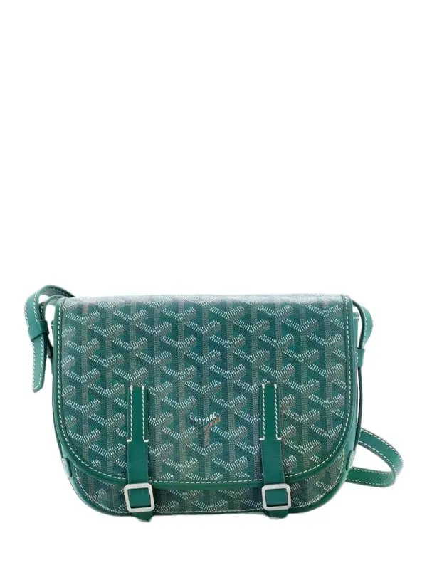 Goyard Belvedere Messenger Bag Coated Canvas Pm - Green