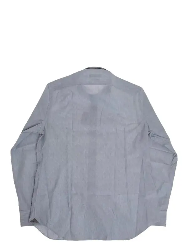 Corneliani French-collar Long-sleeve Shirt - Blue