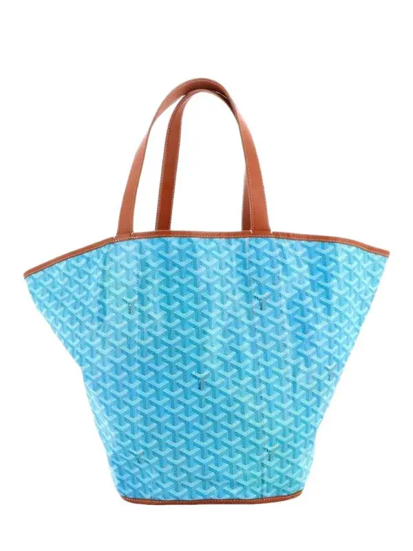 Goyard Belharra Reversible Coated Canvas Tote Bag - Blue