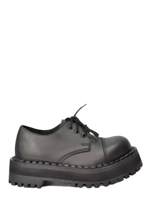 ALTERCORE 354 Platform Derby Shoes - Black