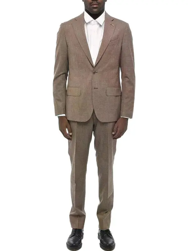 Corneliani Single-breasted Suit - Brown