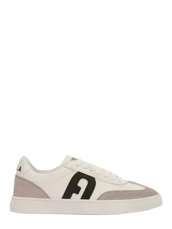 Furla Step Logo-detail Sneakers - White