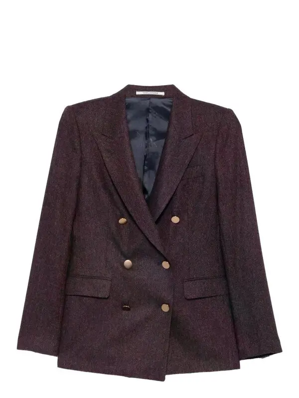 Tagliatore Double-breasted Blazer - Red