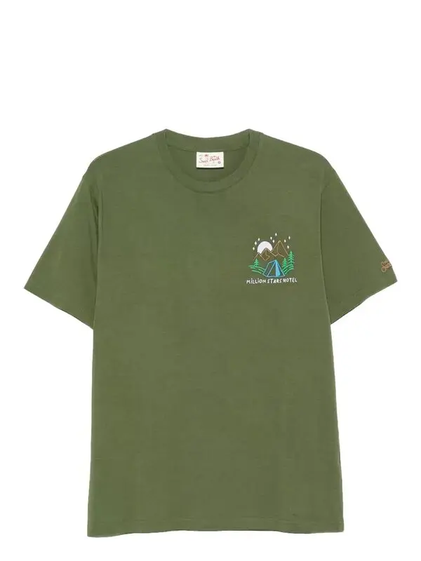 MC2 SAINT BARTH Short-sleeves T-shirt - Green
