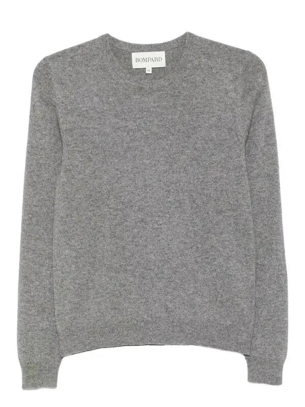 Eric Bompard Crew Neck Sweater - Grey