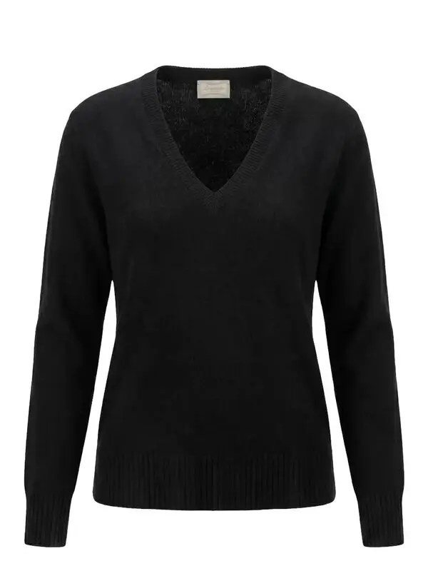 DRUMOHR V-neck Cashmere Sweater - Black