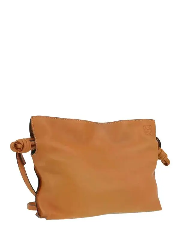 Loewe Flamenco Clutch Bag - Brown
