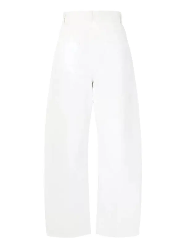 THE FRANKIE SHOP Nelton Barrel Leg Jeans - White