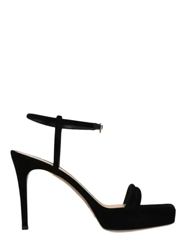 GIANVITO ROSSI Platform Sandals - Black