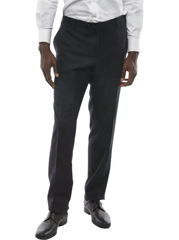 Corneliani Academy Wool Trousers - Blue