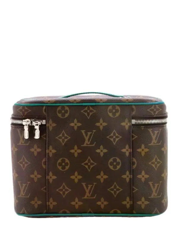 LOUIS VUITTON Monogram Canvas Bb Pouch Vanity Case - Green