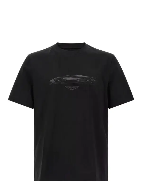 BOSS X Aston Martin Graphic-print T-shirt - Black