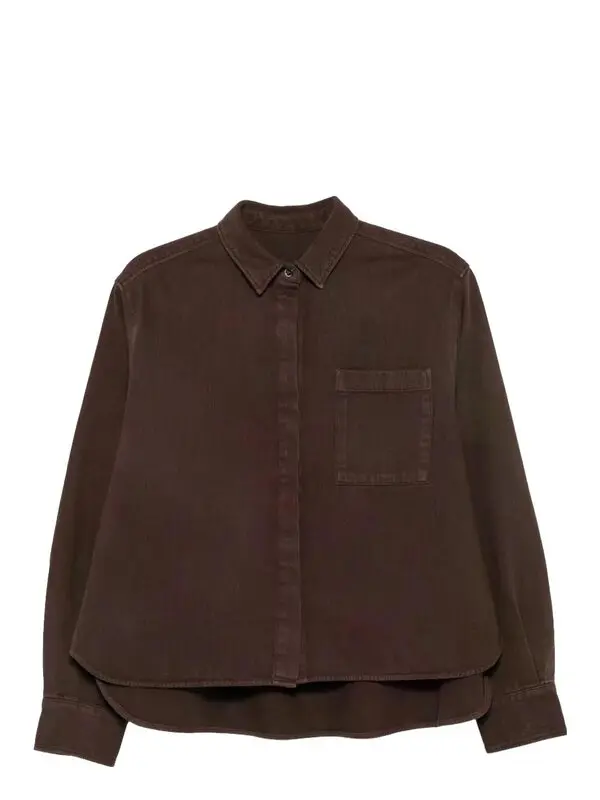 NINE:INTHE:MORNING Arizona Cotton Shirt - Brown