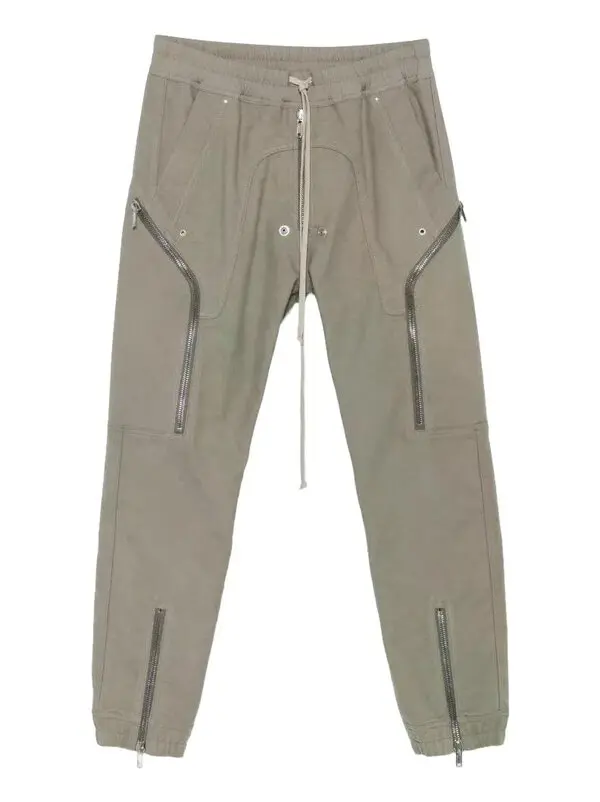 Rick Owens Multi-zip Cargo Pants - Green