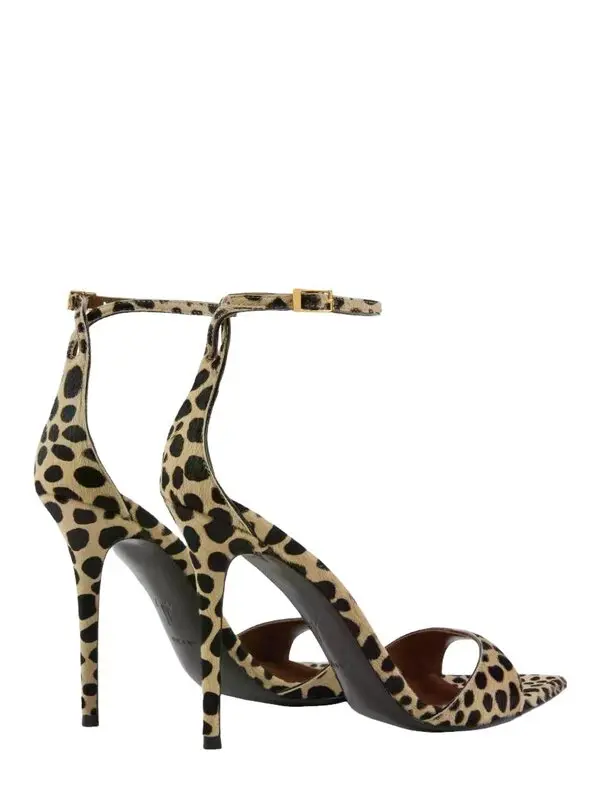 GIUSEPPE ZANOTTI Intriigo Strap Savage 105 Sandals - Neutrals