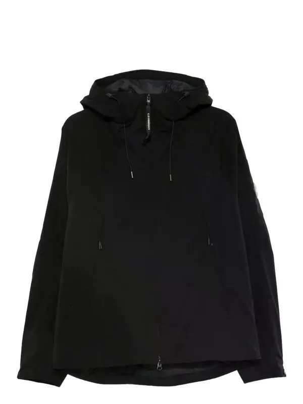 C.P. COMPANY Pro-tek Zip-fastening Hooded Jacket - Black