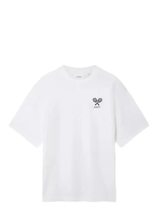Axel Arigato Ace Logo-embroidered T-shirt - White
