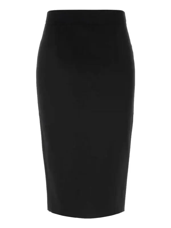 TOM FORD Fitted Pencil Skirt - Black