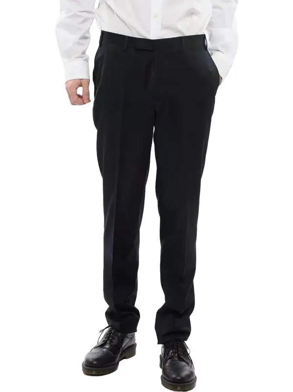Corneliani Virgin Wool Trousers - Blue