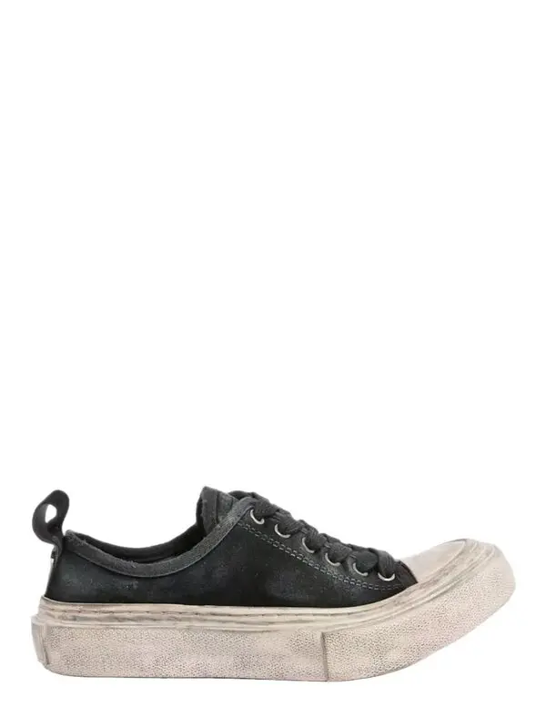 ANN DEMEULEMEESTER Halli Leather Sneakers - Black