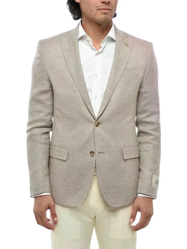 Corneliani Single-breasted Blazer - Neutrals