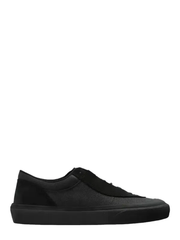 Stone Island Canvas Suede Trainers - Black