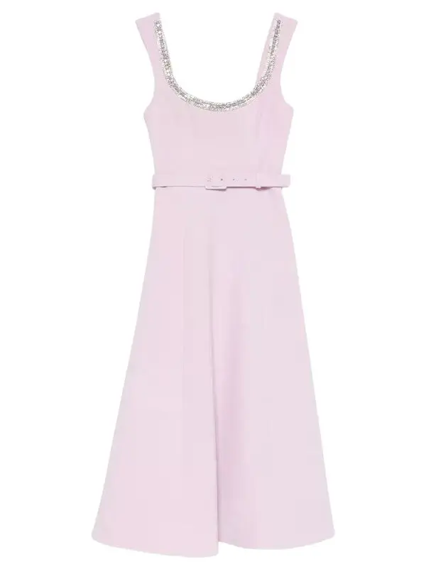 Rebecca Vallance Yolanda Embellished Midi Dress - Purple