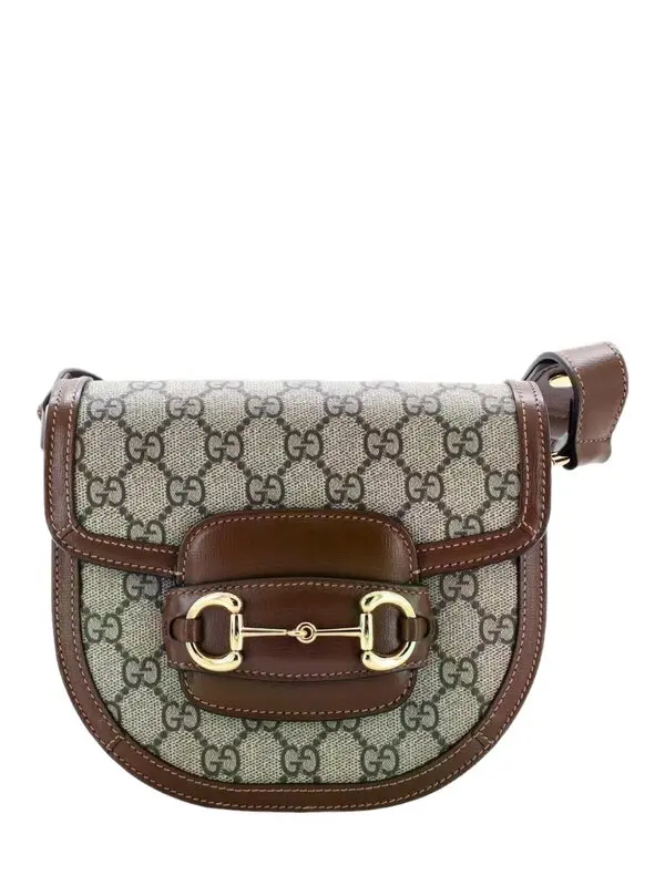 Gucci Horsebit 1955 Mini Crossbody Bag - Brown