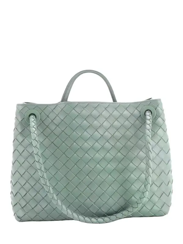 Bottega Veneta Andiamo Top Handle Bag - Blue