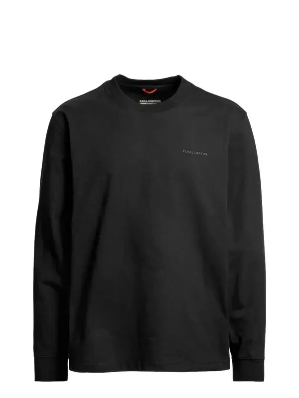 PARAJUMPERS Logo Print Sweatshirt - Black