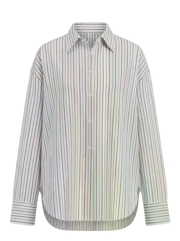 CISSA The Mr Big Striped Shirt - White