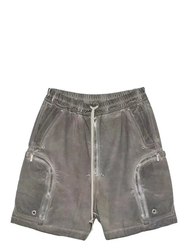 Rick Owens Bauhaus Cargo Shorts - Grey