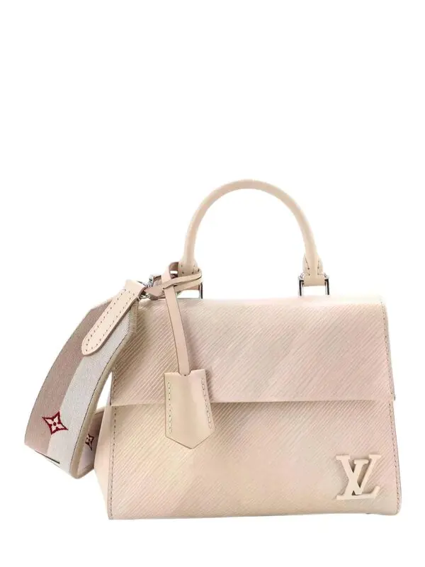 LOUIS VUITTON Cluny Top Handle Bag Epi Leather Satchel - Neutrals