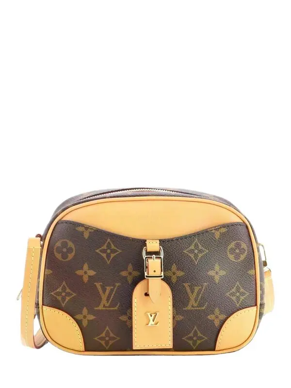LOUIS VUITTON Monogram Canvas Mini Crossbody Bag - Brown