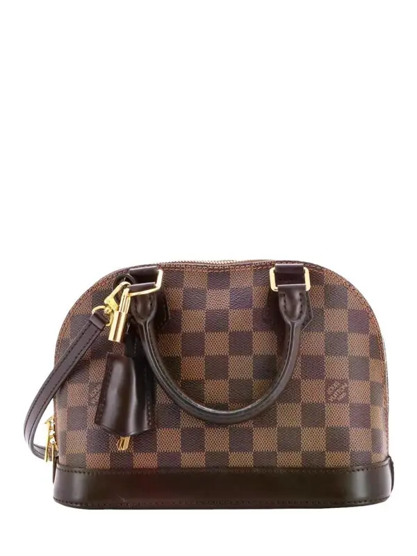 LOUIS VUITTON Alma Handbag Damier Bb Shoulder Bag - Brown