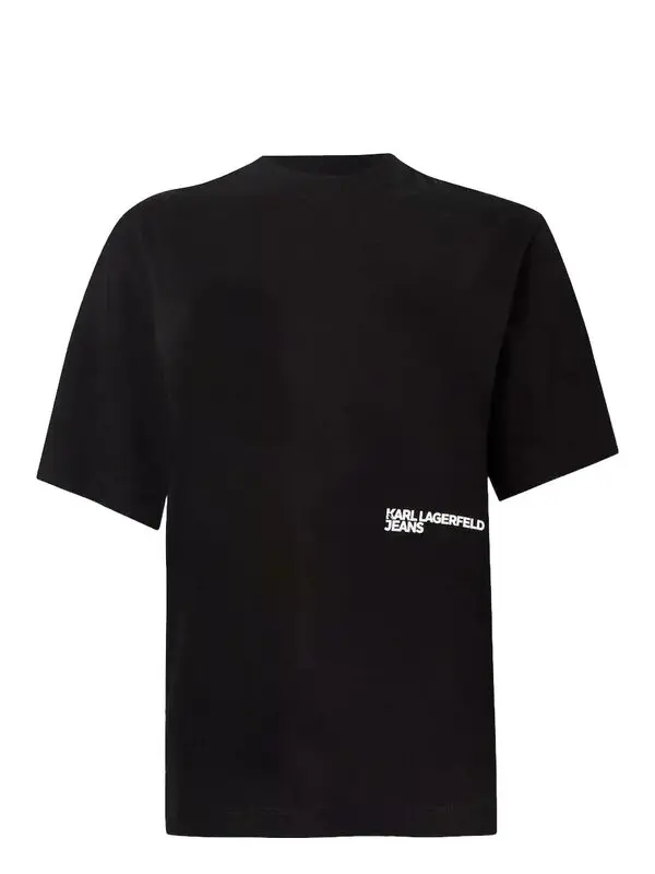 Karl Lagerfeld Graphic Print T-shirt - Black
