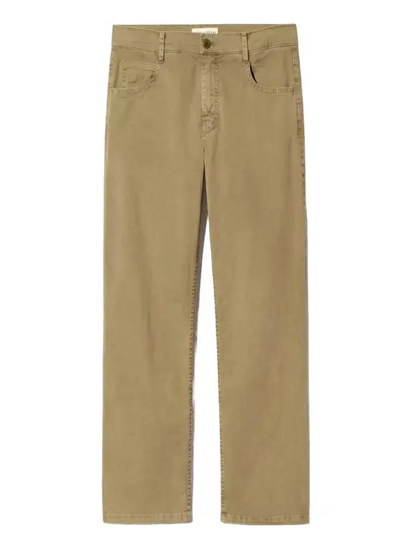 NILI LOTAN Lorimer Straight Trousers - Green