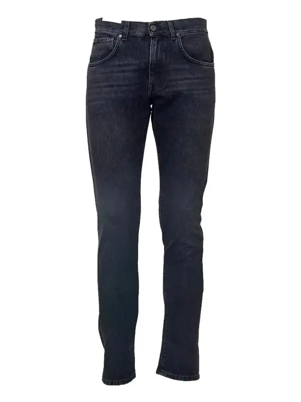 PT TORINO Breakbeat Straight-leg Jeans - Black