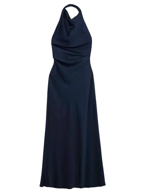 Simkhai Reannon Draped Gown - Blue
